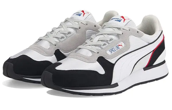 PUMA Space Lab Sneakers - Gray/black/red