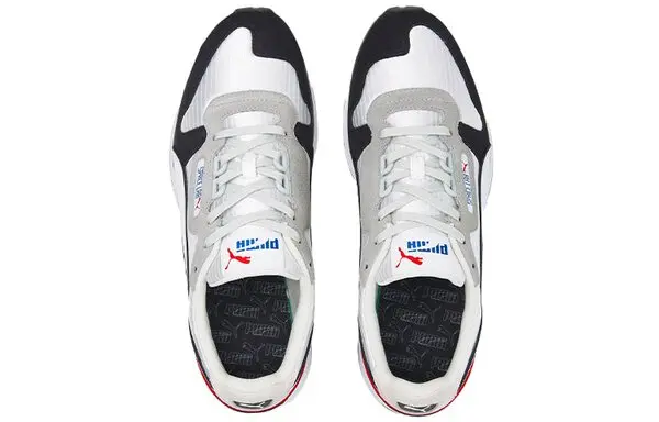 PUMA Space Lab Sneakers - Gray/black/red