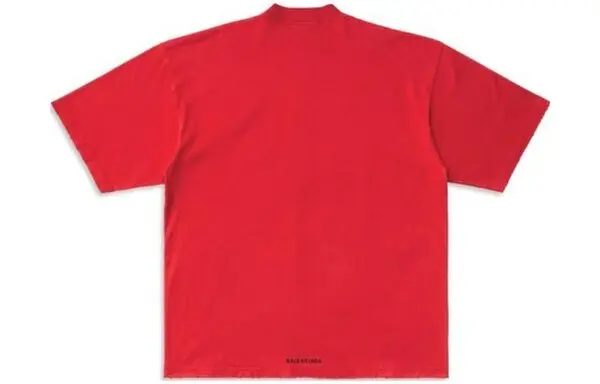 Balenciaga Je T'aime Oversized T-shirt - Red