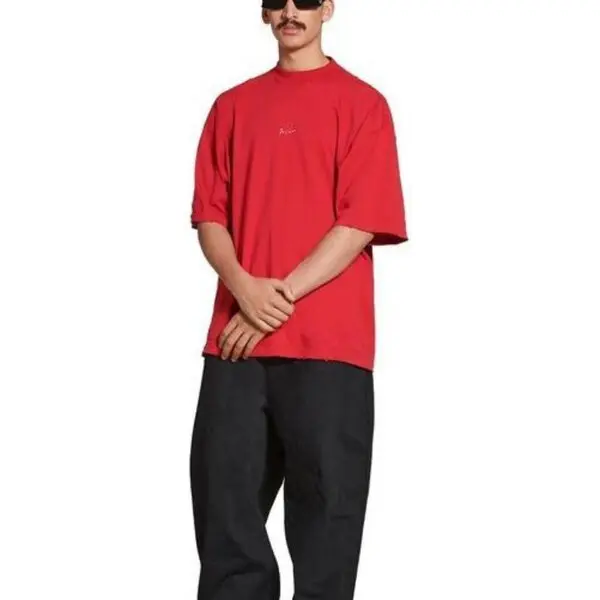 Balenciaga Je T'aime Oversized T-shirt - Red