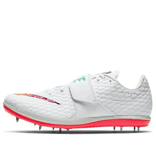 Nike High Jump Elite Athletics Spikes - White/pink