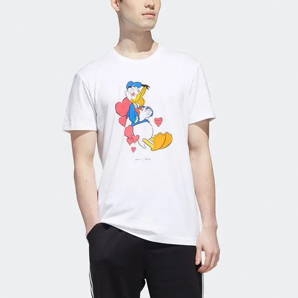 Adidas Neo X Disney Donald Duck Graphic T-shirt - White