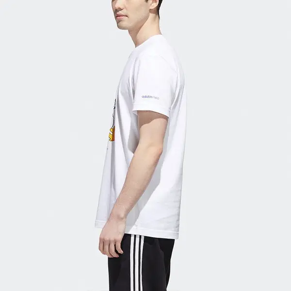 Adidas Neo X Disney Donald Duck Graphic T-shirt - White