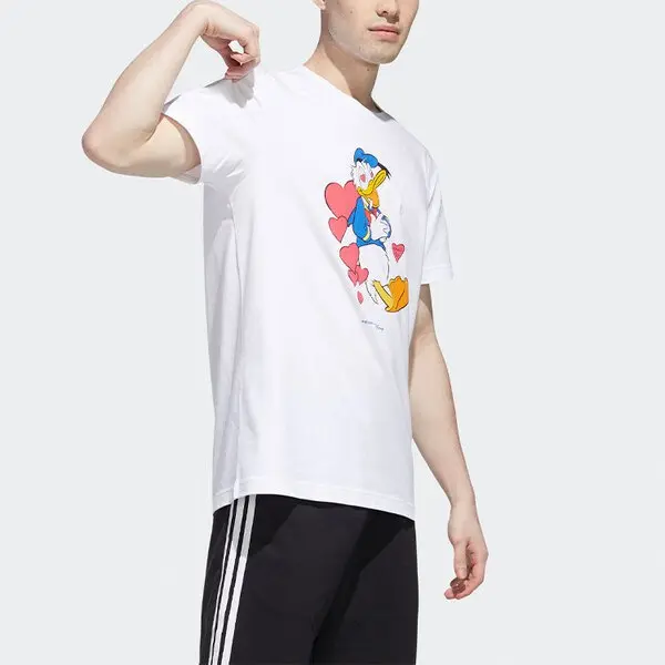 Adidas Neo X Disney Donald Duck Graphic T-shirt - White