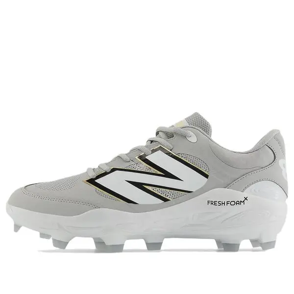 NEW BALANCE Fresh Foam X 3000 V7 Molded Athletic Cleats - Raincloud/white