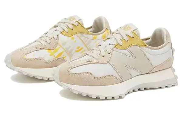 NEW BALANCE Beast X 327 "tie-dye Sea Salt" Sneakers - Cream