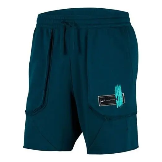 Nike Dri-fit Kd Durant Basketball Athleisure Casual Sports Shorts Malachite - Green