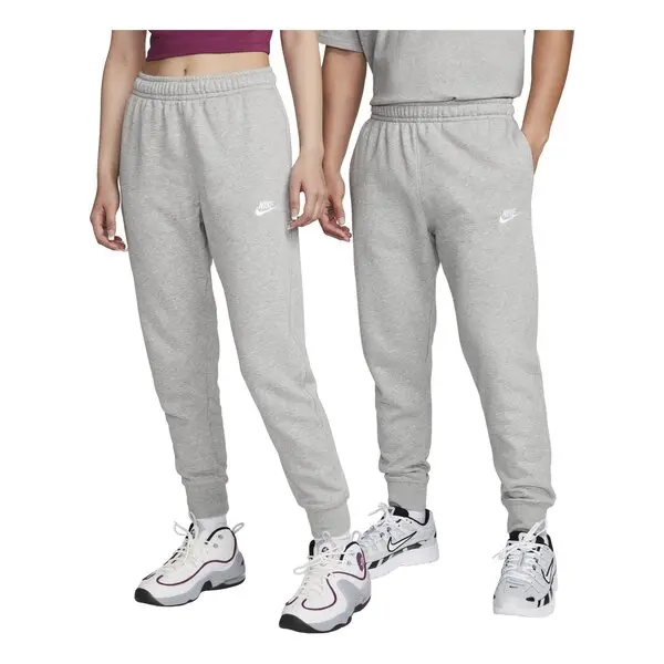 Nike Sportswear Club Fleece Ankle-banded Pants Gray - Grey