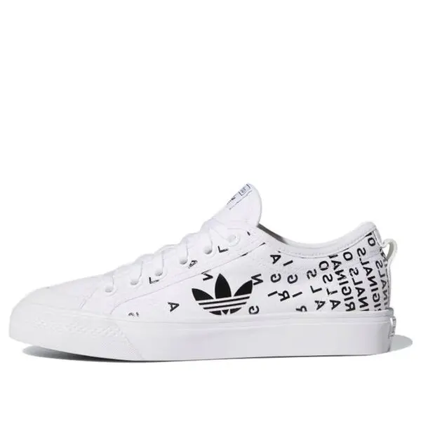 Adidas Nizza Trefoil "cloud White" Low-top Sneakers - Black