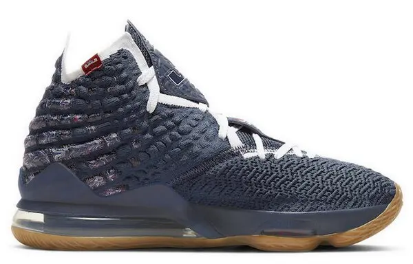 Nike Lebron 17 "uconn" Basketball Sneakers - Blue