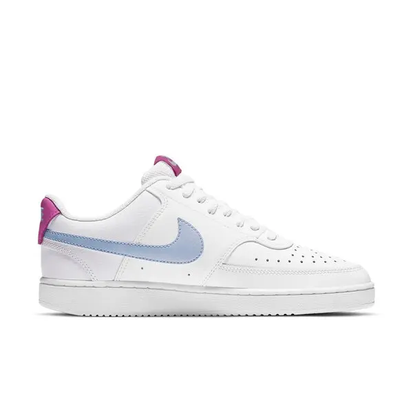 Nike Court Vision Low Sneakers - White/blue/pink