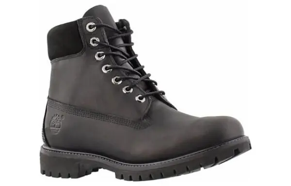 Timberland 6 Inch Premium Waterproof Lace-up Boots - Black