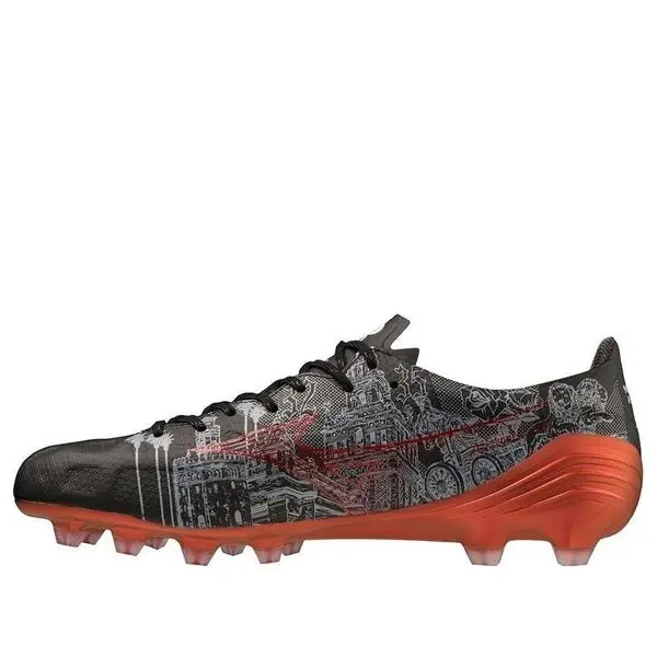 Mizuno Alpha Sr4 Fg Athletic Shoes - Black/red