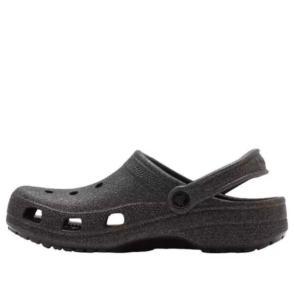 CROCS Classic Glitter Clog - Black