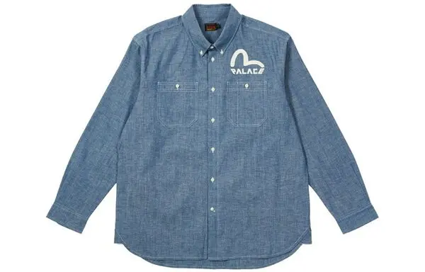 PALACE X Evisu Classic Daicock Denim Shirt