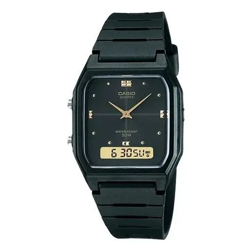 Casio Quartz Analog Watch - Black
