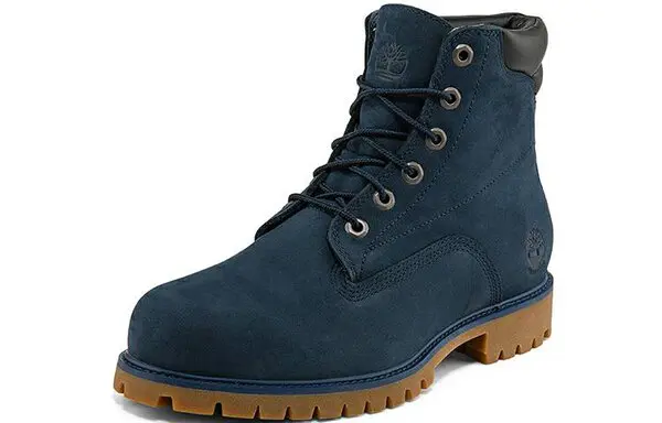 Timberland Alburn 6 Inch Waterproof Boot 'navy Nubuck - Navy/brown