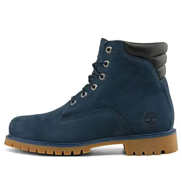 Timberland Alburn 6 Inch Waterproof Boot - Navy/brown