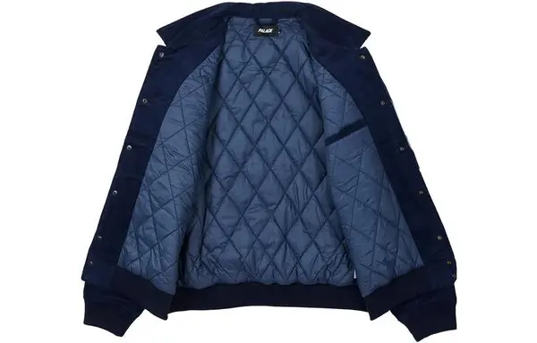 PALACE Double Dragon Embroidered Bomber Jacket - Navy