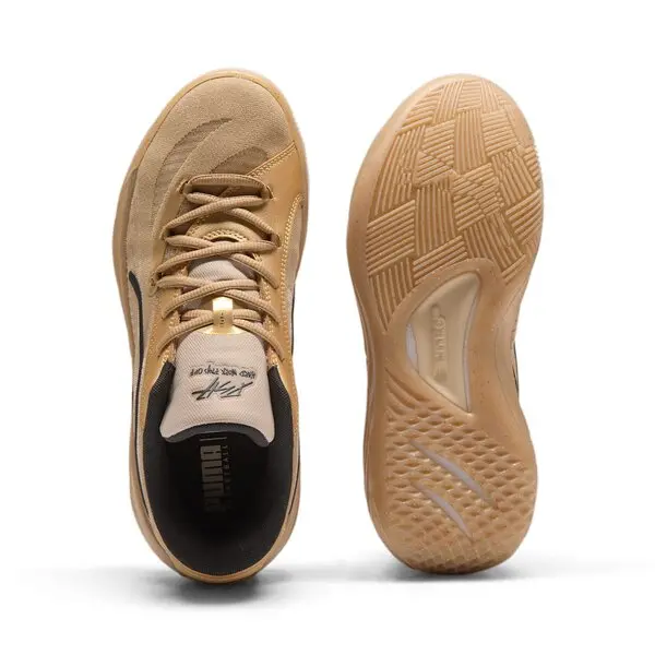 PUMA X Dennis Schröder All-pro Nitro "gold Black" Sneakers - Gold/black
