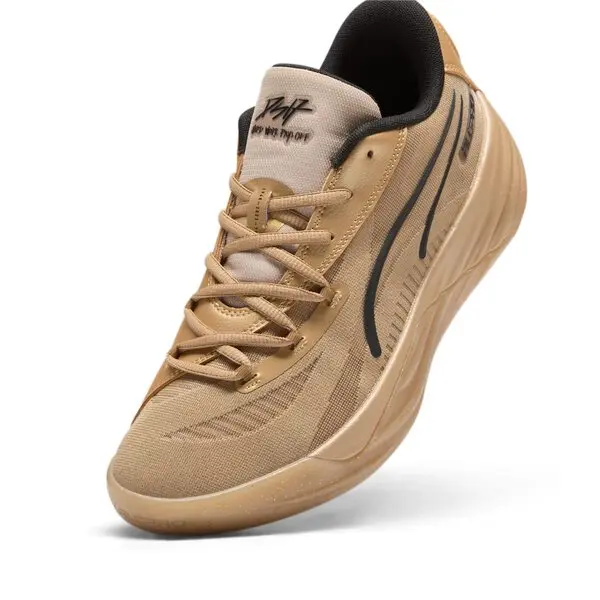 PUMA X Dennis Schröder All-pro Nitro "gold Black" Sneakers - Gold/black