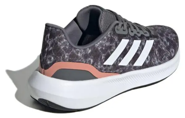 Adidas Runfalcon 3.0 'carbon Tie-dye' Athletic Sneakers - Carbon/cloud White/core Black