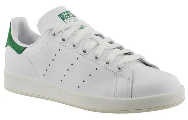Adidas Stan Smith Skate Shoes - White/green