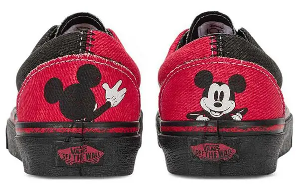 VANS X Disney Era Mickey Mouse Sneakers - Black/red