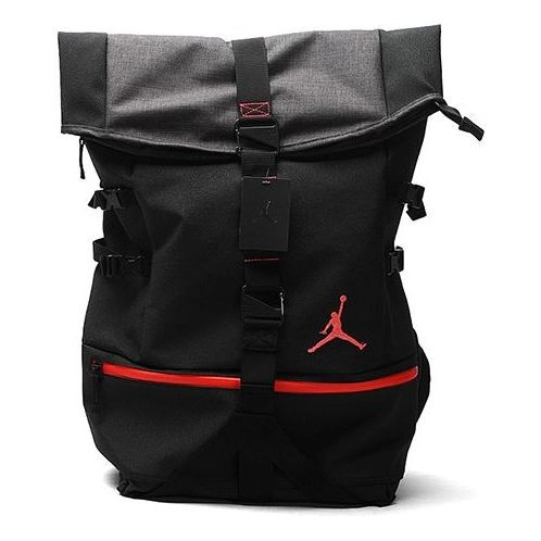 JORDAN Urban Rucksack Backpack - Black/red