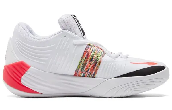 PUMA Fusion Nitro Spectra Low Top Sneakers - White/red