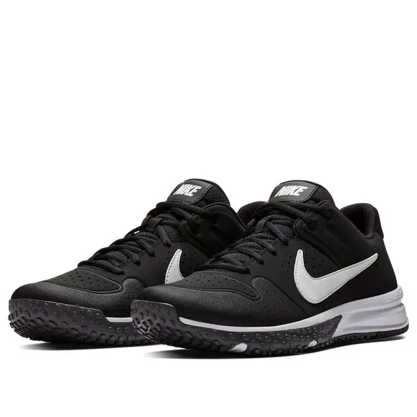 Nike Alpha Huarache Varsity Turf Sneakers - Black/white