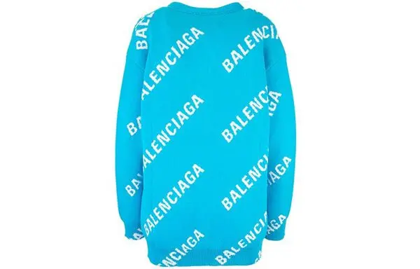 Balenciaga Logo Monogram Cardigan