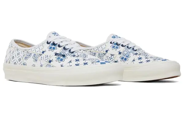 VANS Kith X Og Authentic Lx 'azulejo Tile' Sneakers