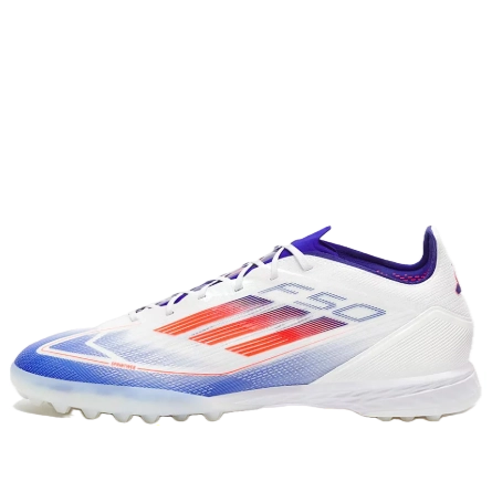 Adidas F50 Pro Turf Soccer Cleats - Cloud White/solar Red/lucid Blue