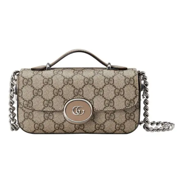 Gucci Petite Gg Mini Bag - Beige/ebony
