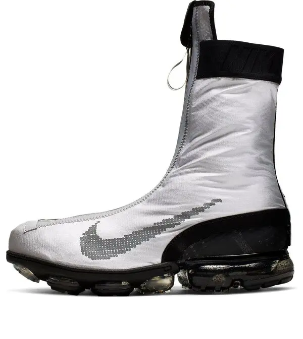 Nike Vapormax Flyknit Gator Ispa Boots - Silver