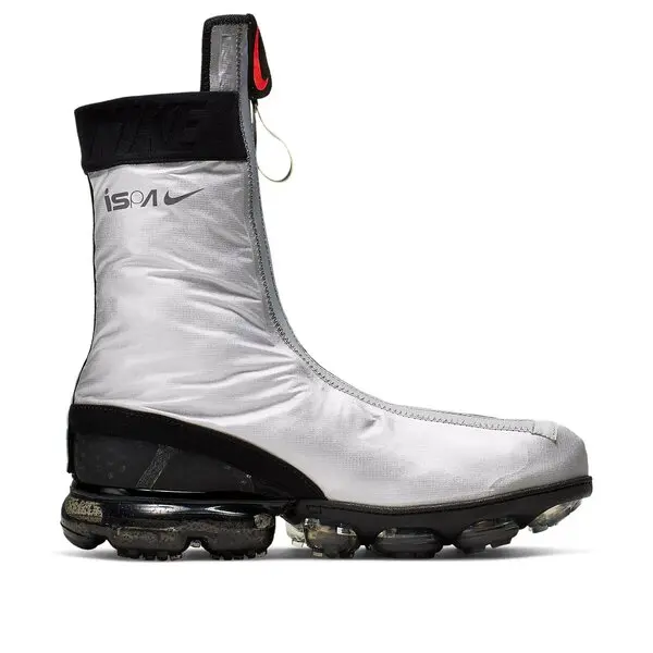 Nike Vapormax Flyknit Gator Ispa Boots - Silver