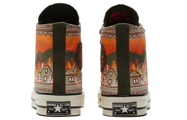 CONVERSE Chuck 70 Hi 'holiday Sweater - /green/white