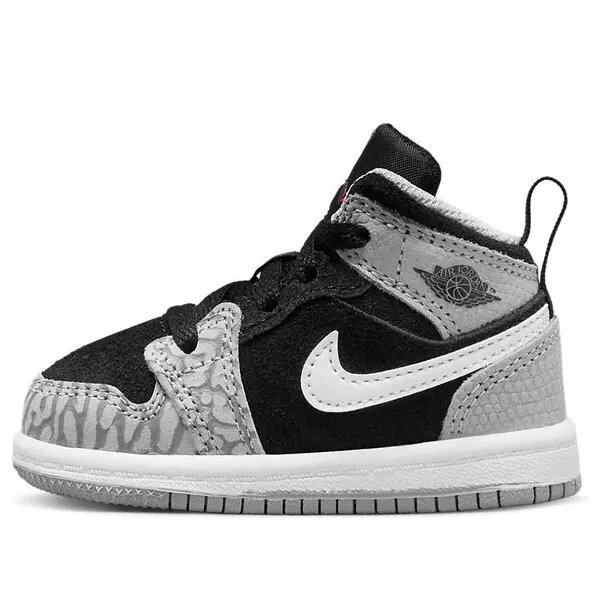 JORDAN 1 Mid Se 'elephant Toe' Sneakers - Gray