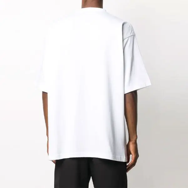 Balenciaga Gym Wear Loose Short Sleeve - White