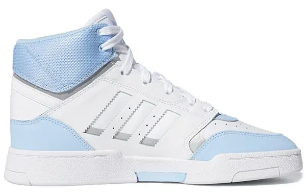 Adidas Originals Drop Step High Top Sneakers - Blue/white