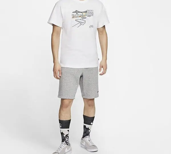 Nike Graffiti Print Short Sleeve T-shirt