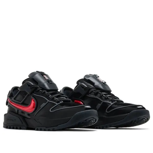 Nike X Rtfkt Clone X Dunk Genesis Low Sneakers - Black/red