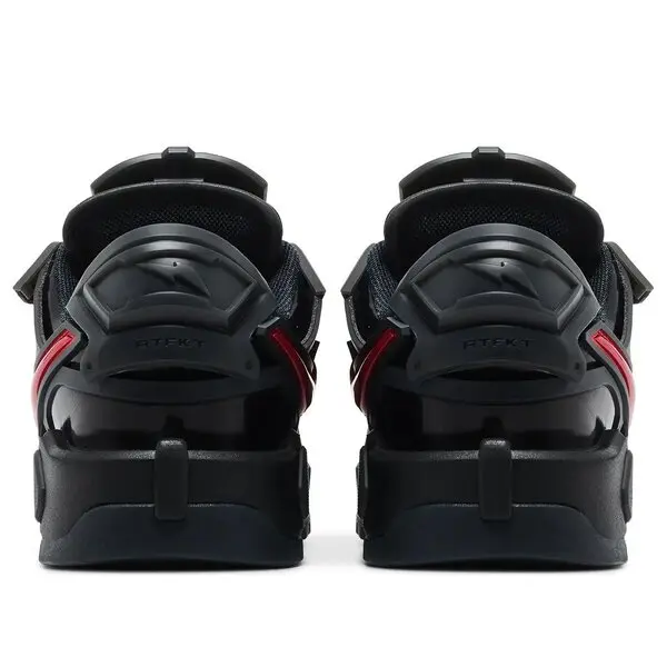 Nike X Rtfkt Clone X Dunk Genesis Low Sneakers - Black/red