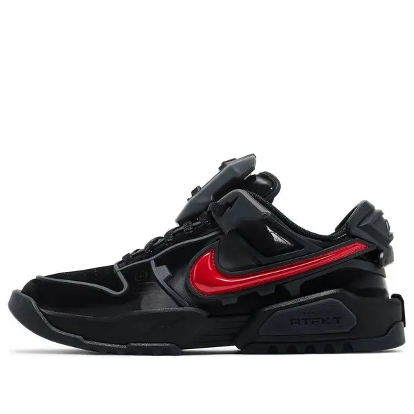 Nike X Rtfkt Clone X Dunk Genesis Low Sneakers - Black/red