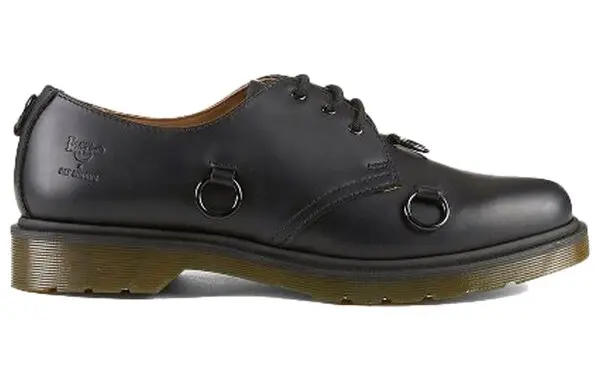 Dr. Martens X Raf Simons 1461 Leather Lace Up Shoes - Black