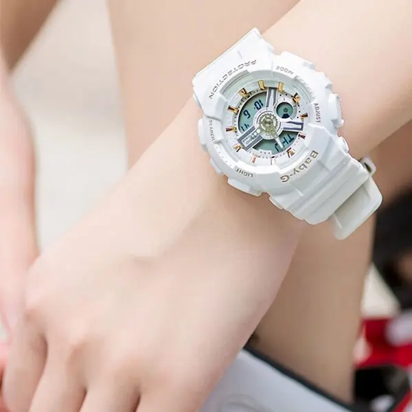 Casio Baby-g Ba-110ga-7a1 Watch - White