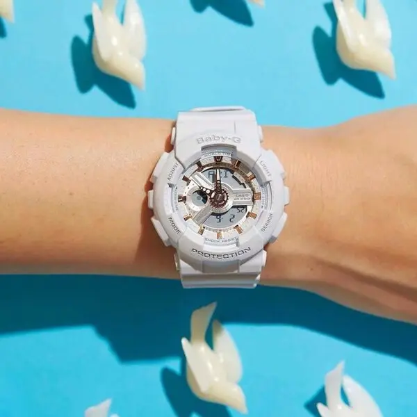 Casio Baby-g Ba-110ga-7a1 Watch - White