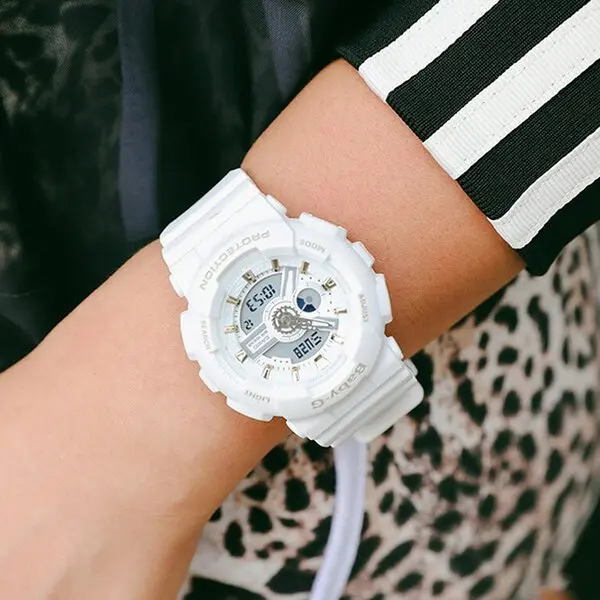 Casio Baby-g Ba-110ga-7a1 Watch - White