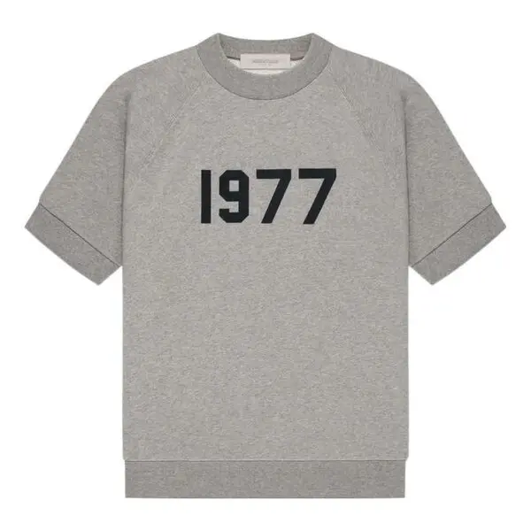 Fear Of God 1977" Short Sleeve Sweatshirt